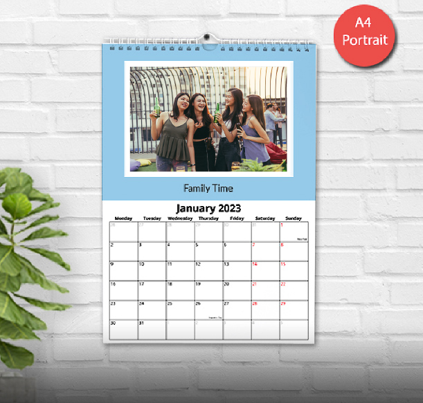 Customized Photo Wall Calendars | Tinyko