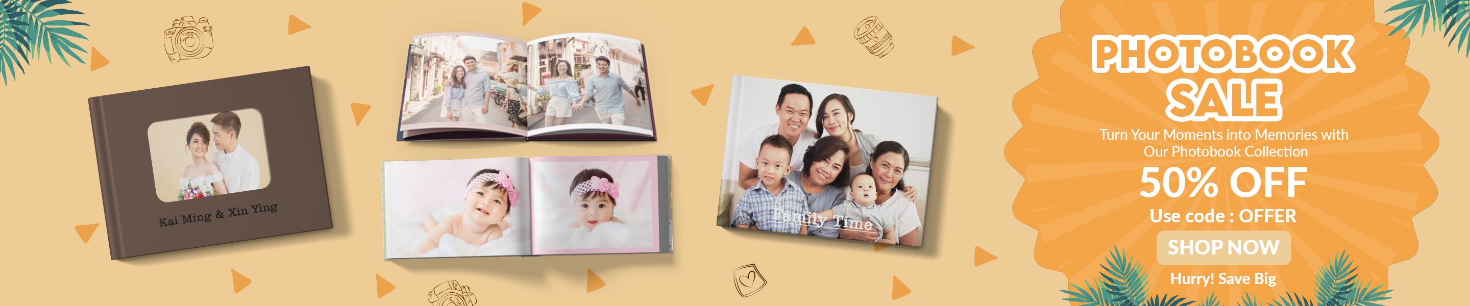 Custom Photobook Singapore Printing - Photojaanic Singapore