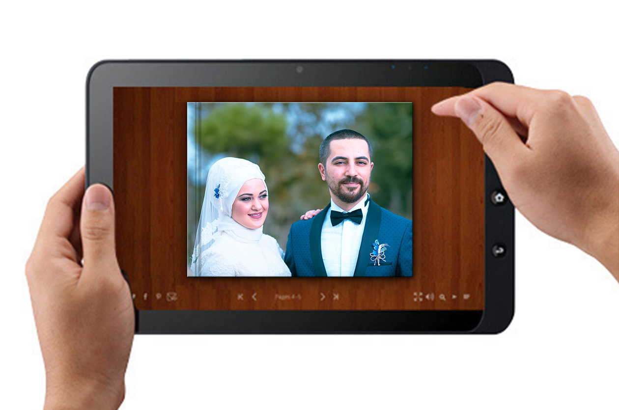 Custom Leather Wedding Photo Albums Book Dubai-Photojaanic