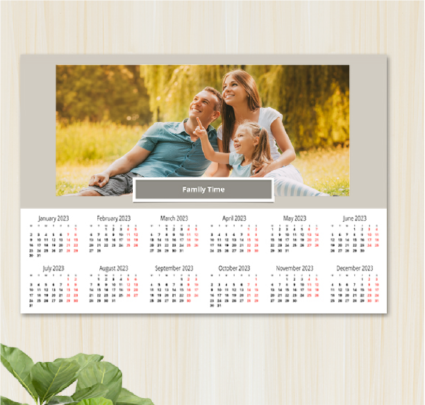 Poster Calendar | Personalised Poster Calendar Dubai